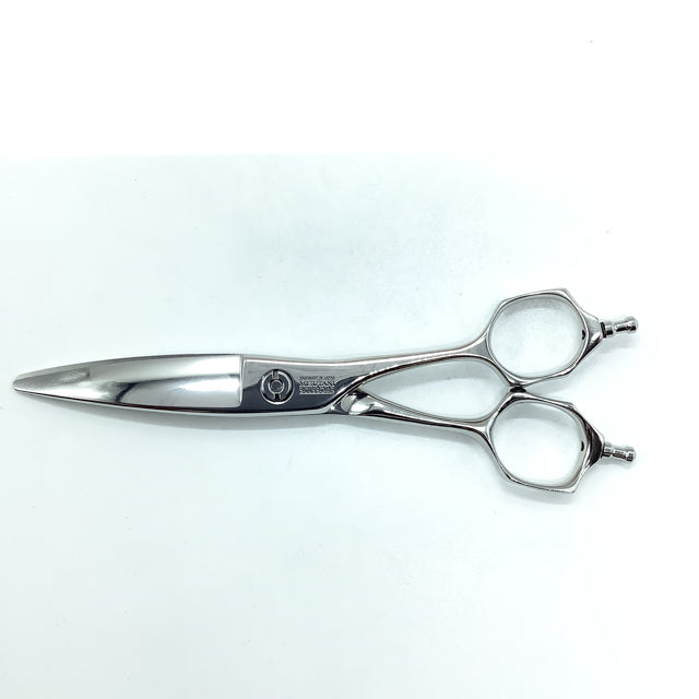 【ミズタニシザーズ ミズタニシザーMIZUTANI SCISSORS】ACRO SLIDER5.5 アクロ スライダー シザー メガネ 理容 |中古シザー通販専門店SisRmaシザマ